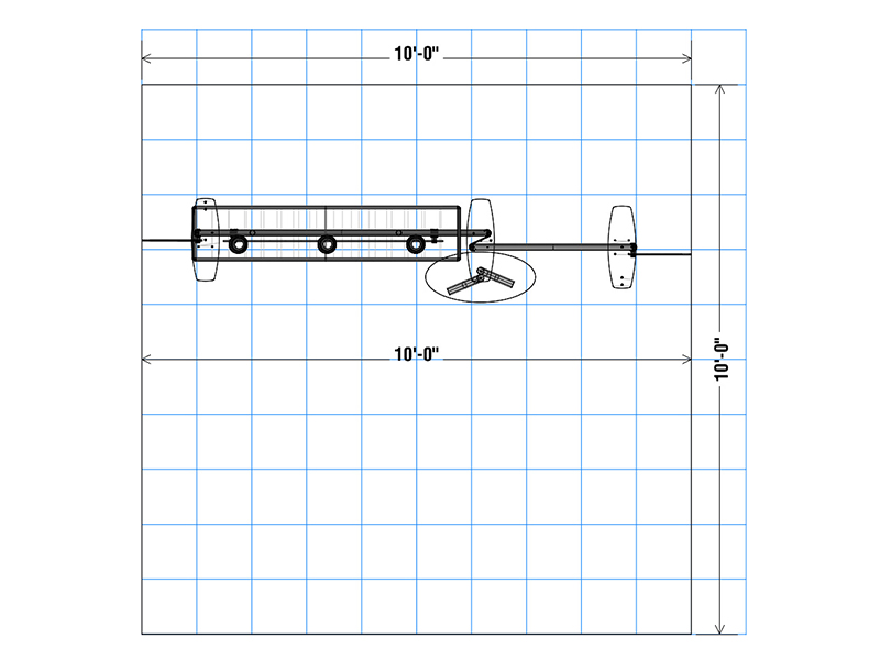 Navigator MDS-045 10ft Inline Modular Tube Display | Alliance ...