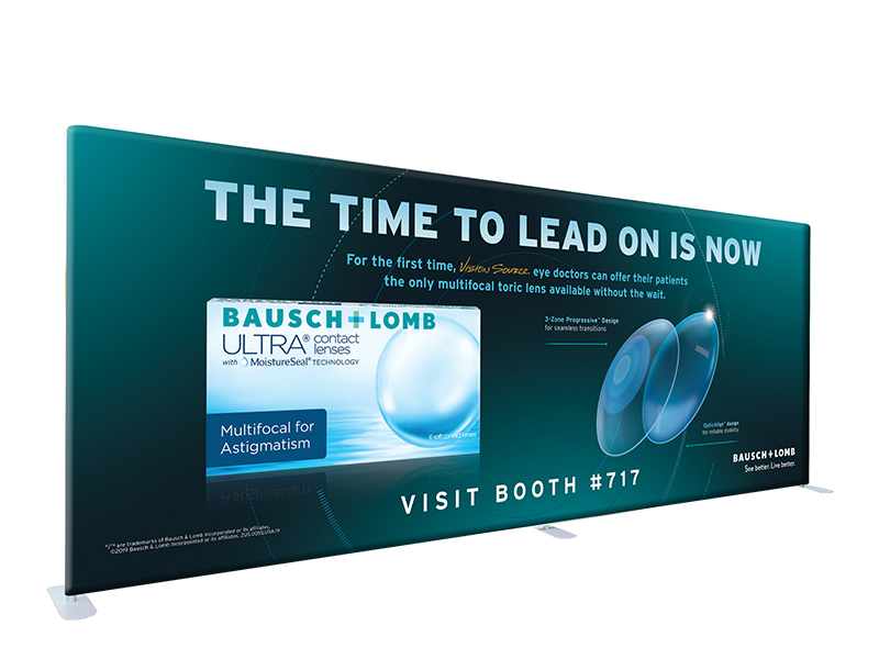 EZ Tube Straight 20ft Display | Alliance | Exhibitorease.com | Trade ...