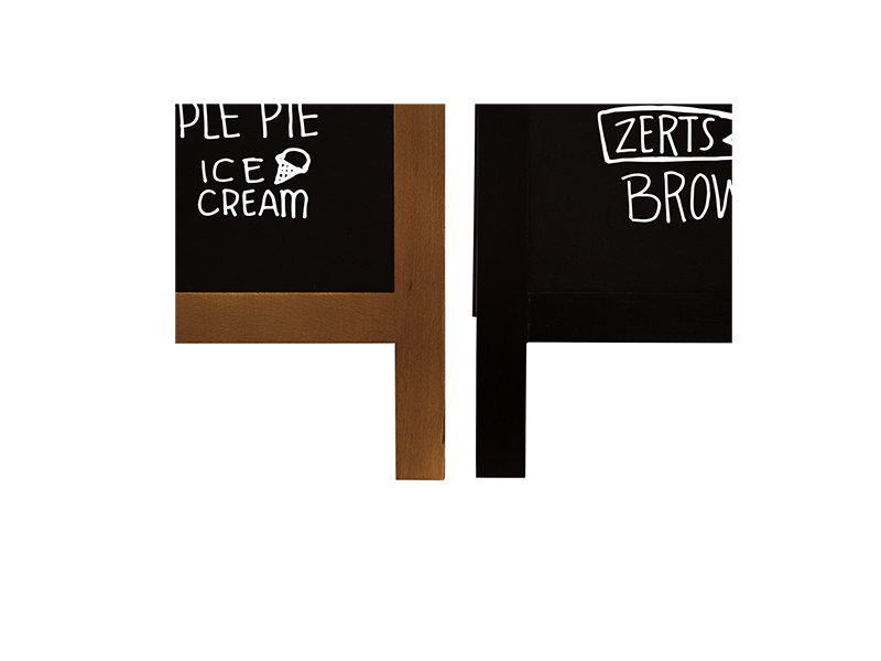 Deluxe Wood A-Frame Chalkboard Kit | Alliance | Exhibitorease.com ...