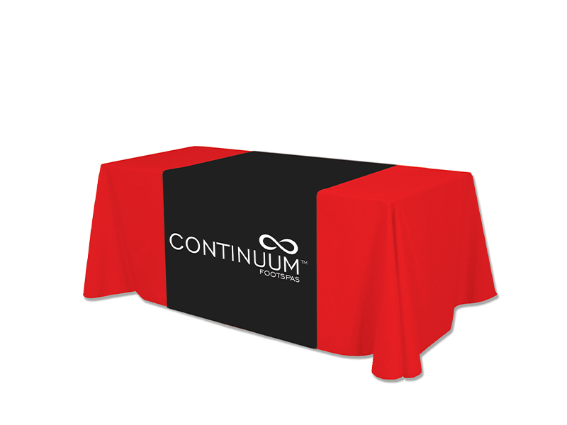 Premium Dye Sublimation Table Runners | Alliance | Exhibitorease.com ...