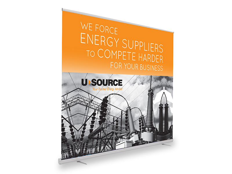 8ft Jumbo Wide Retractor Kit | Alliance | Exhibitorease.com | Trade ...