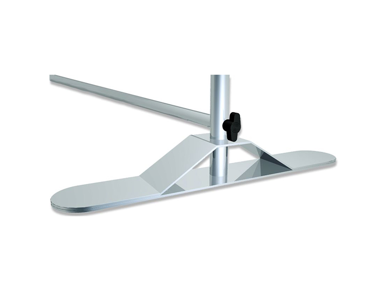 Adjustable Pole Banner Stand Display | Alliance | Exhibitorease.com ...