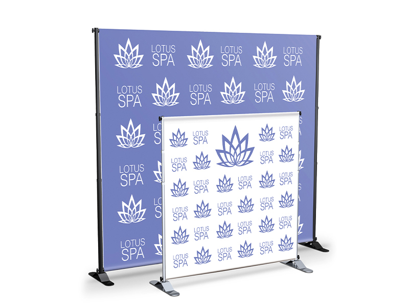 Adjustable Pole Banner Stand Display | Alliance | Exhibitorease.com ...
