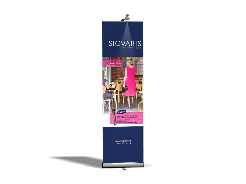 PRONTO Retractable Banner Stand | Alliance | Exhibitorease.com | Trade ...
