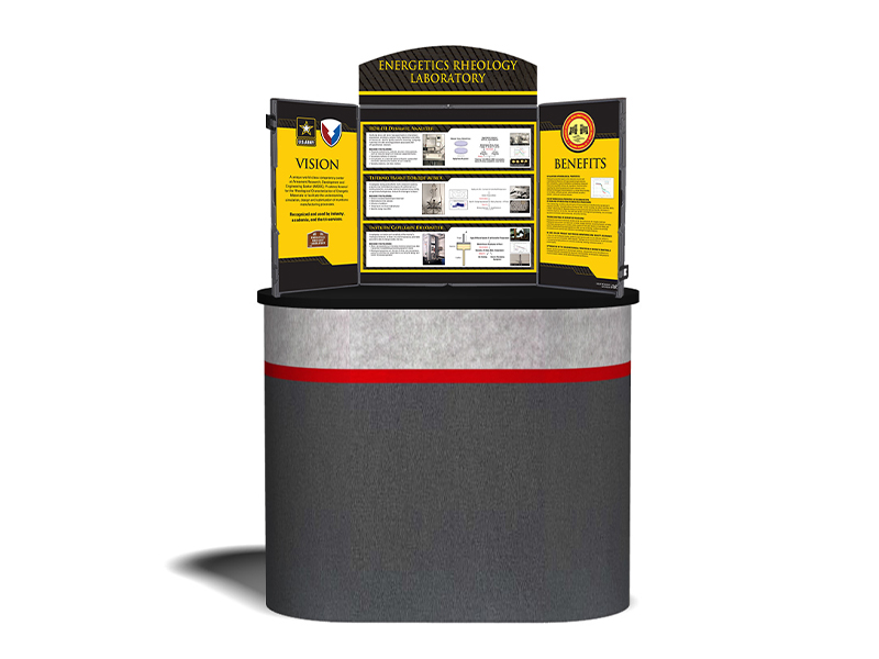 Briefcase Table Top Displays