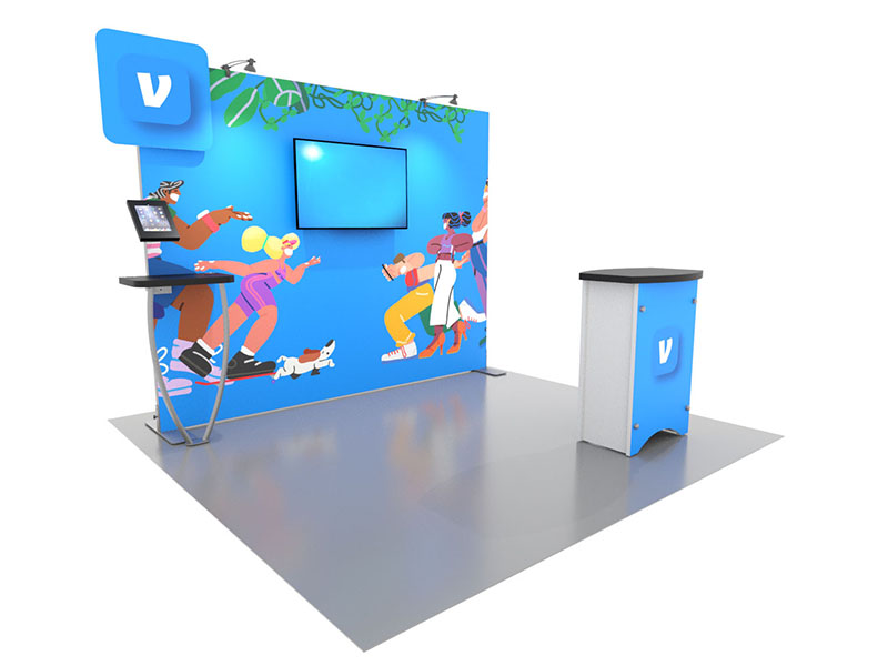 Symphony SKY-1025 10ft Modular Portable Display | Alliance ...