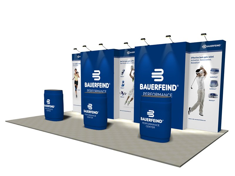 V-BURST 20ft Inline Kit "E" Display | Alliance | Exhibitorease.com ...