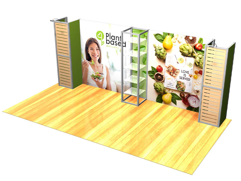 XR.1020.K4 20ft Backlit Modular Display | Alliance | Exhibitorease.com ...